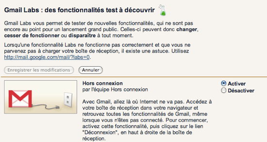 GMail Labs: un an et plus de 50 nouvelles fonctionnalités