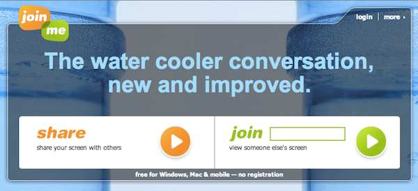 Join.me une solution simple et gratuite pour organiser une conférence ...