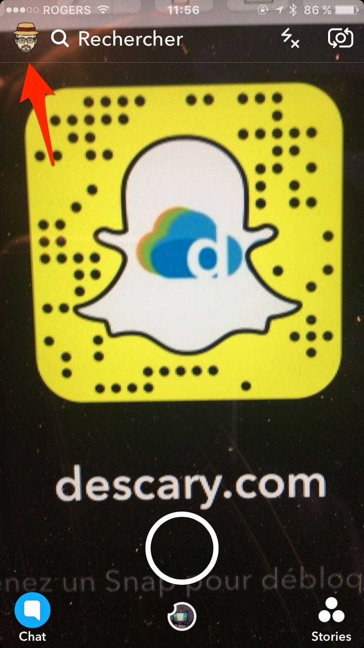 Snapchat: créez un Snapcode qui redirige vers un site Web