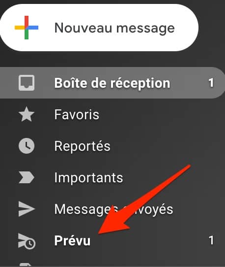 Comment programmer l'envoi d'un mail avec Gmail